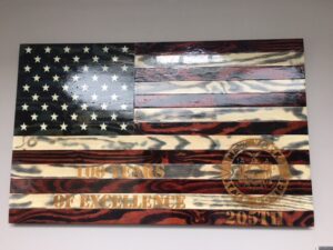 Handmade Wooden American Flags - Veteran Made Woodworks