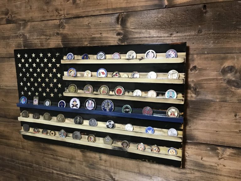 Challenge Coin Holders - Veteran Made Woodworks