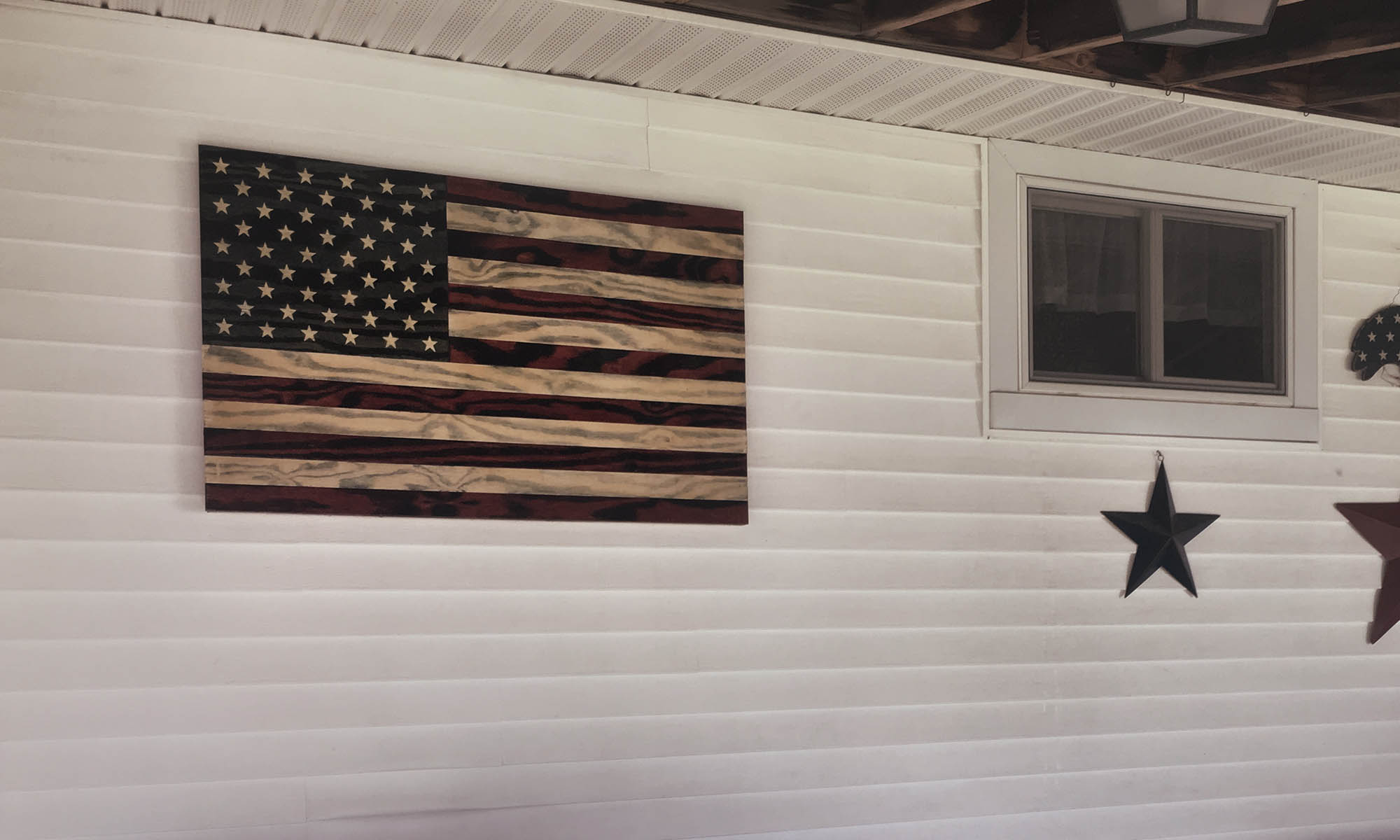 Wooden Flags For Sale In New York - Veteran Made Woodworks